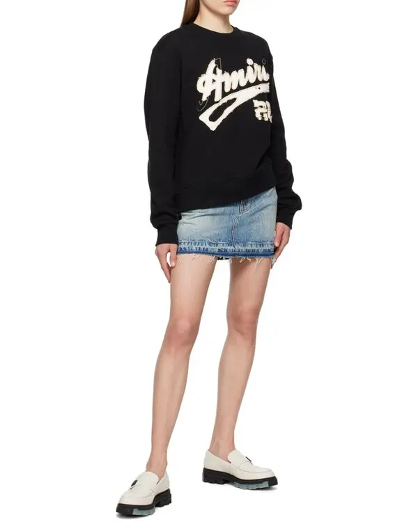 Amiri Logo Round Neck Sweater