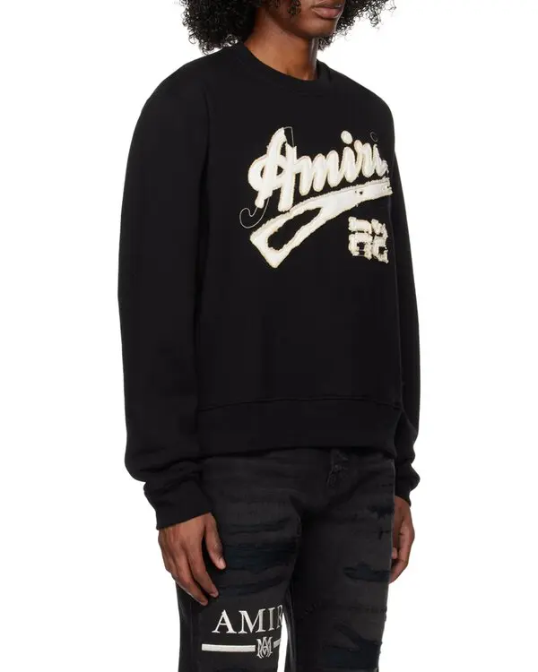 Amiri Logo Round Neck Sweater