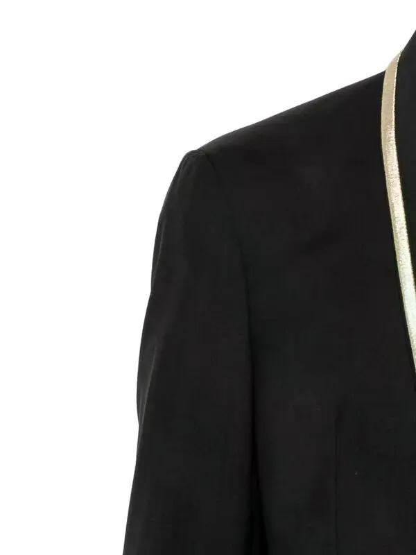 Roberto Cavalli Contrast-trim Shawl-lapel Jacket