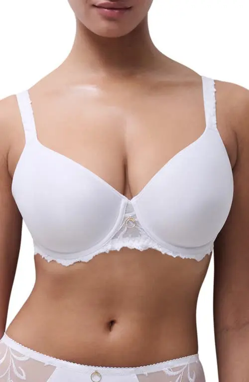 Chantelle Majestic Underwire Spacer T-shirt Bra - White