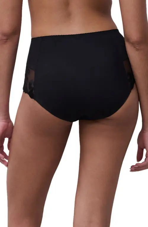 Chantelle Majestic High Waist Support Briefs - Black