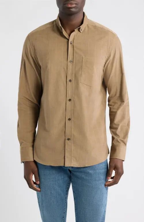 Johnston & Murphy Sherwood Corduroy Button-down Shirt
