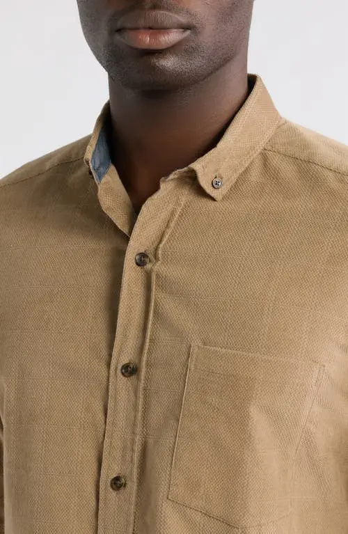 Johnston & Murphy Sherwood Corduroy Button-down Shirt