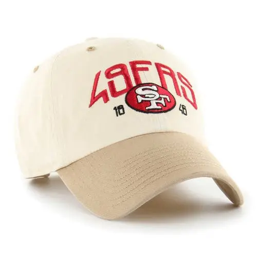 '47 Tan San Francisco 49ers Sierra Clean Up Adjustable Hat