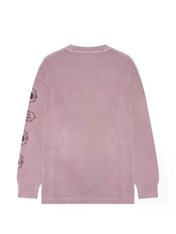 Palm Angels Logo-print Long-sleeve Sweater