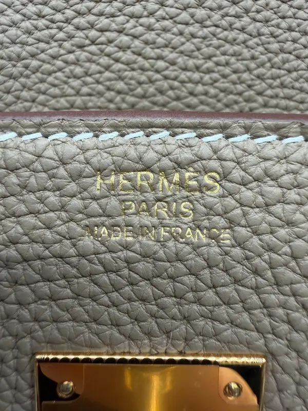 Hermès Birkin Etoupe Togo Gold Hardware - Grey