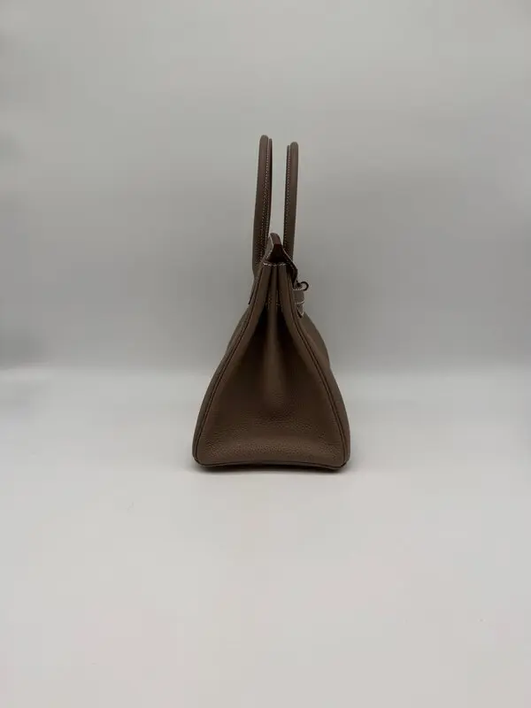 Hermès Birkin Etoupe Togo Gold Hardware - Grey