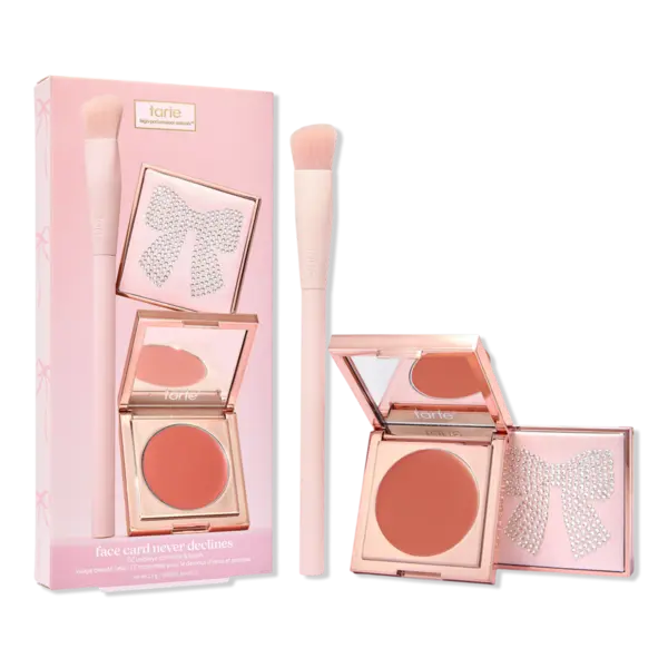 TARTE COSMETICS Face Card Never Declines Cc Undereye Corrector & Brush - Orange