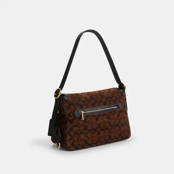 COACH OUTLET Etta Flap Bag In Signature Chenille