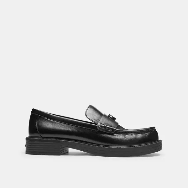COACH Astor Loafer Shoes - Black