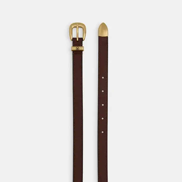 COACH C Harness Buckle Belt, 18 Mm