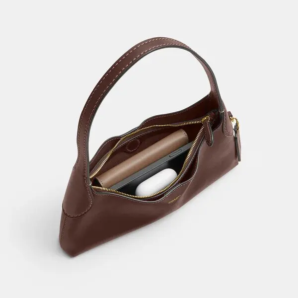 COACH Brooklyn Shoulder Bag 26 - Brass/maple
