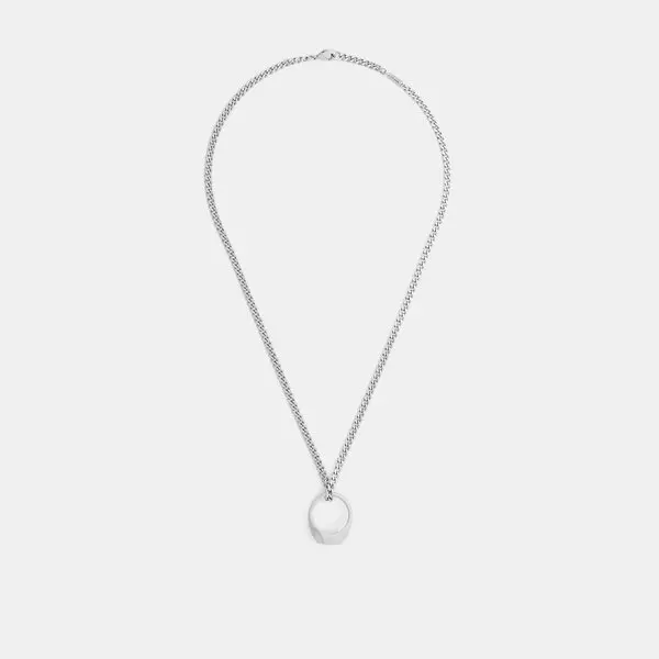 COACH Signet Ring Pendant Necklace