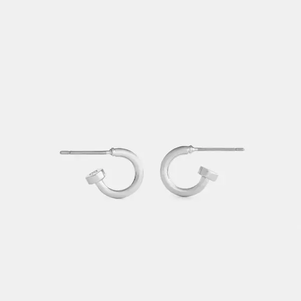 COACH Mini Hoop Earrings