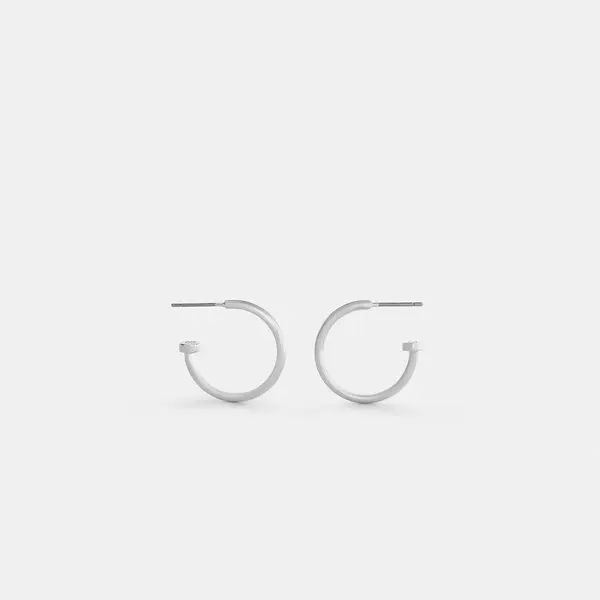 COACH Medium Hoop Earrings