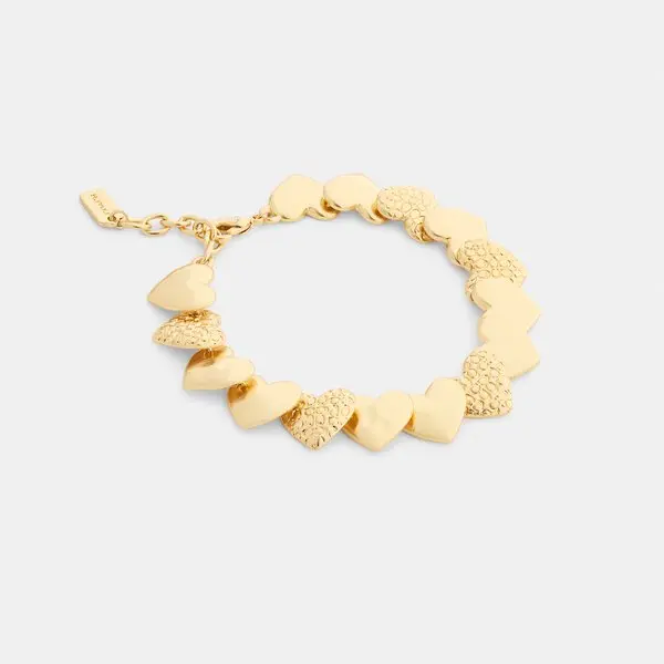 COACH Signature Heart Bracelet