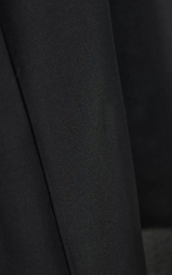 TEMILY Matador Corseted Silk Gazar Wide-leg Trousers