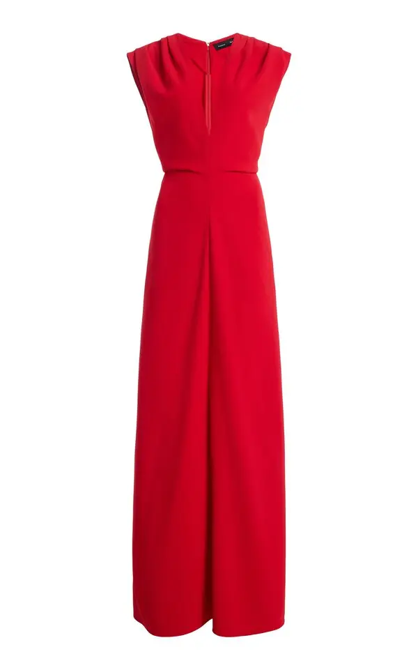 Proenza Schouler Geraldine Crepe Maxi Dress