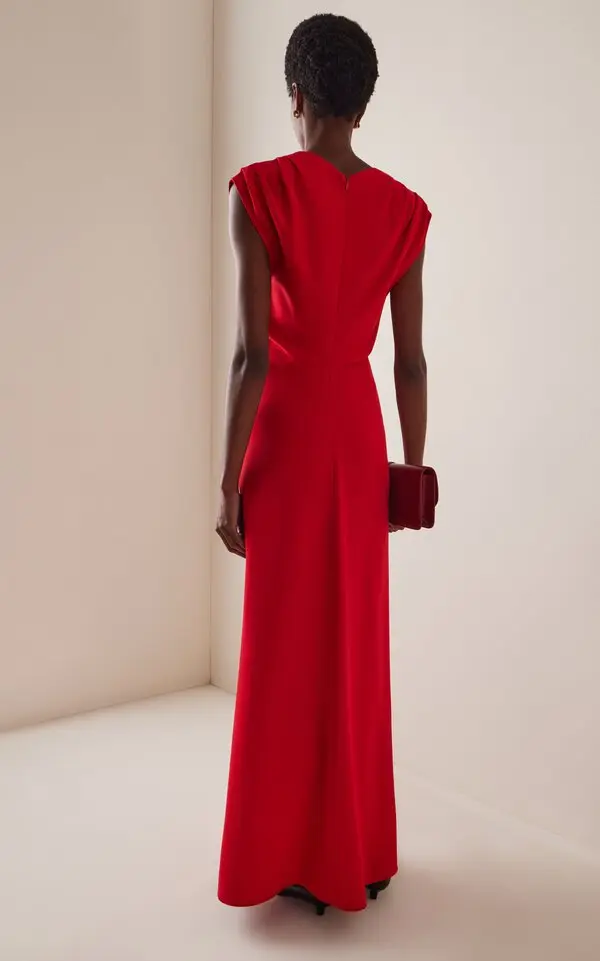 Proenza Schouler Geraldine Crepe Maxi Dress