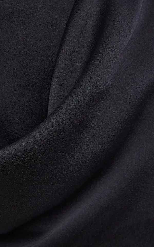 Burc Akyol Caryatid Satin Maxi Skirt
