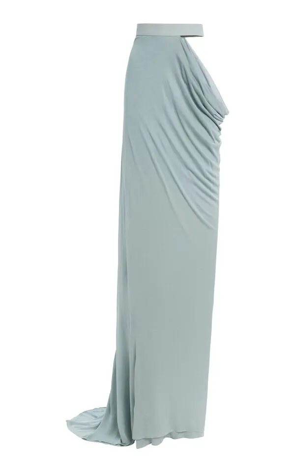 Burc Akyol Caryatid Jersey Maxi Skirt