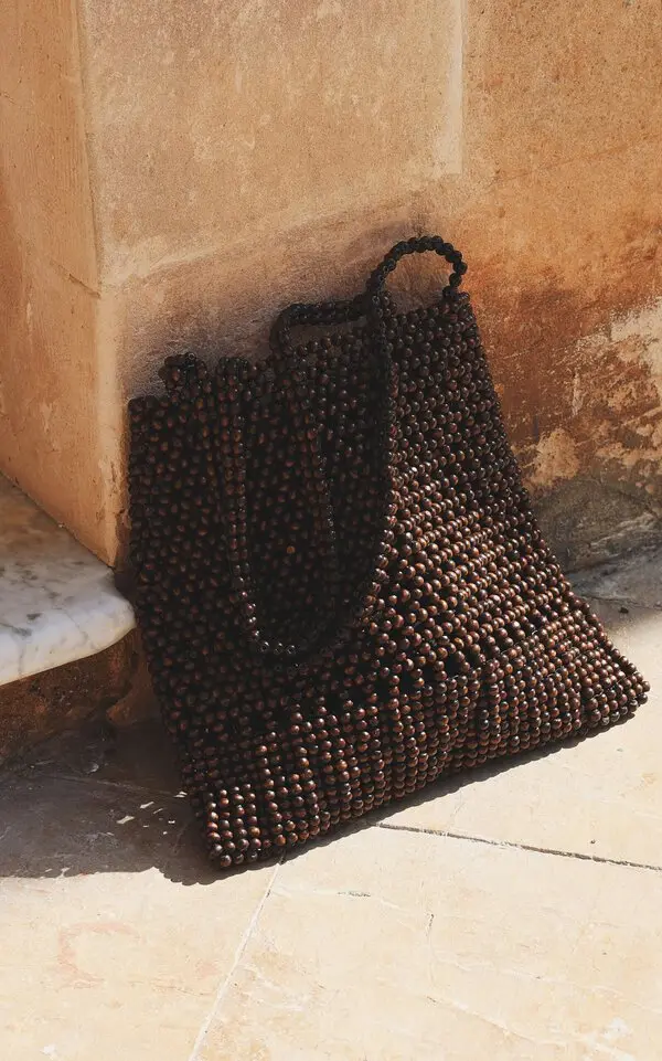 BEMBIEN Onda Beaded Tote