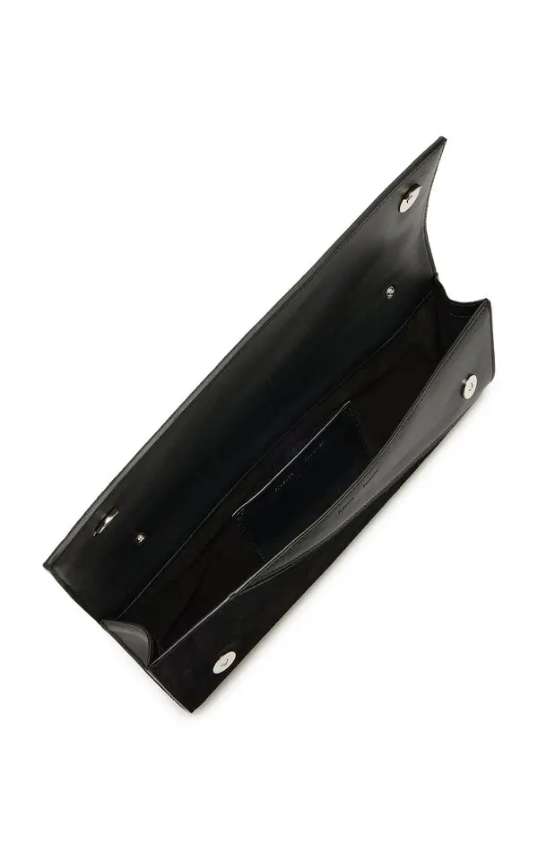 Proenza Schouler Hex Leather Clutch