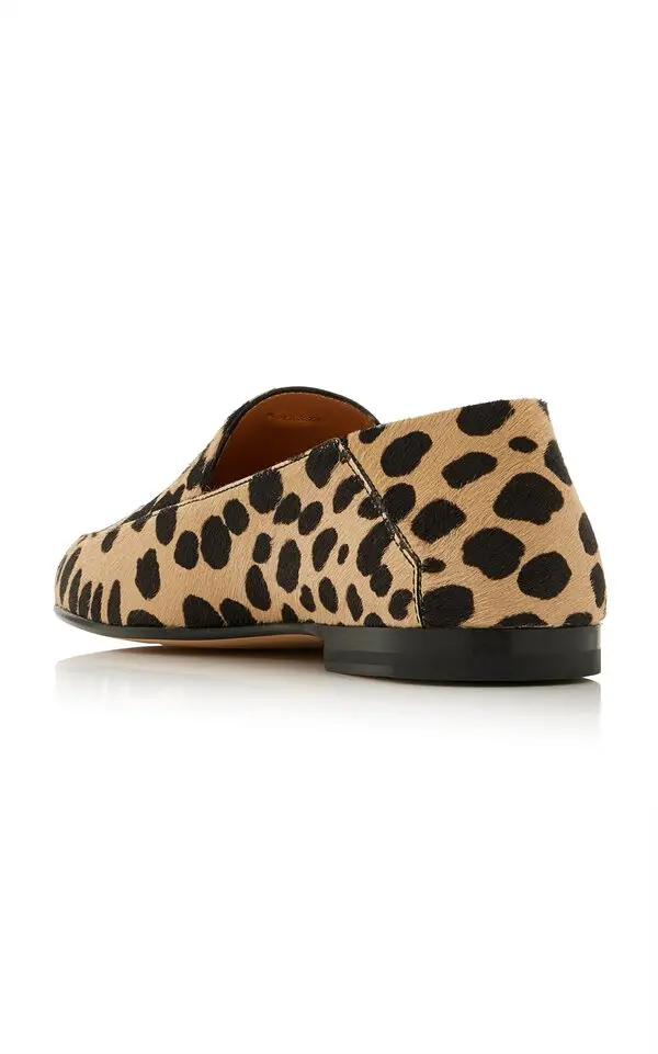 TOD'S Pony-effect Leather Mules