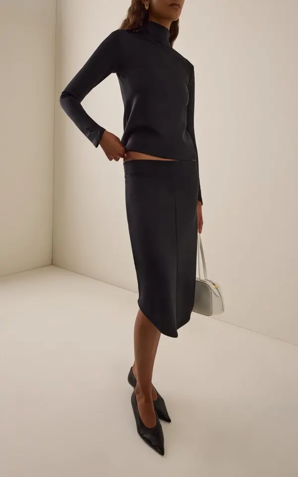 THE PARK Rose Midi Skirt
