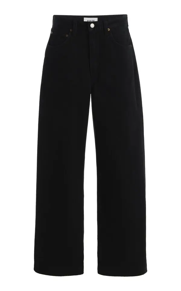 AGOLDE Low Curve Rigid Jeans - Black