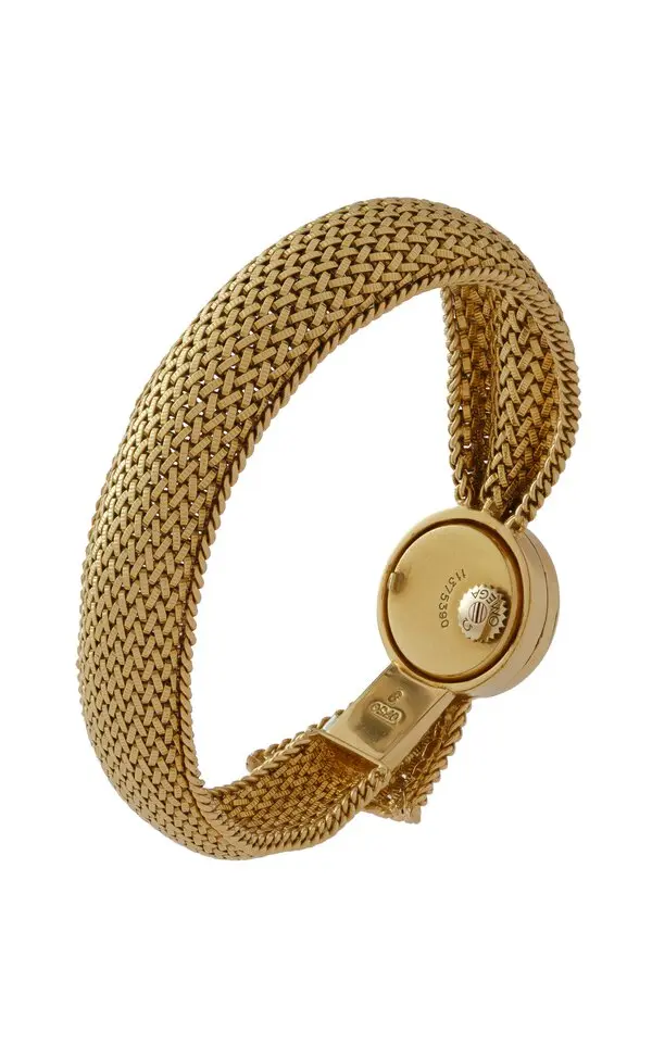 STEPHANIE WINDSOR Vintage Omega Mesh Ribbon Bangle Watch