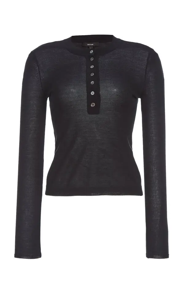 THE PARK Mindy Cashmere-silk Sweater