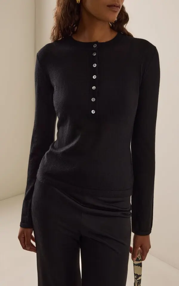 THE PARK Mindy Cashmere-silk Sweater