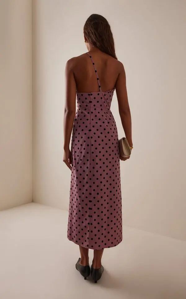 Delphine Charlotte Polka-dot Dress