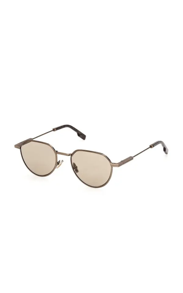 ZEGNA EYEWEAR Zegna Antique Light Gold Sunglasses