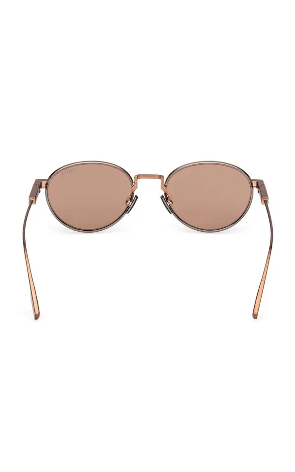 ZEGNA EYEWEAR Zegna Matte Satin Aniline Sunglasses