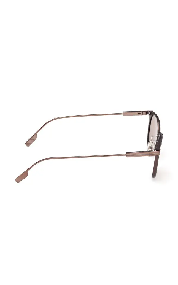ZEGNA EYEWEAR Zegna Matte Sunglasses - Brown