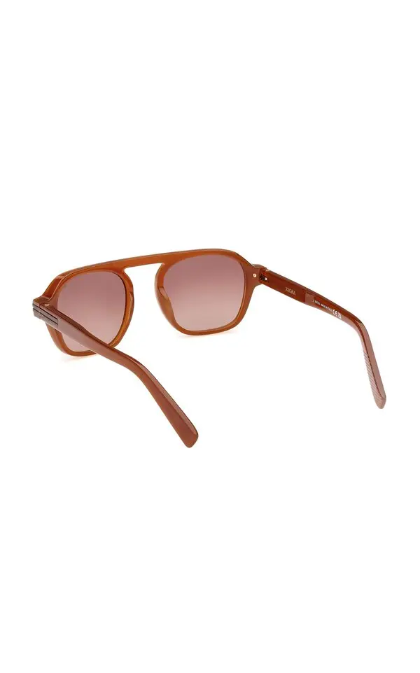 ZEGNA EYEWEAR Zegna Shiny Light Sunglasses
