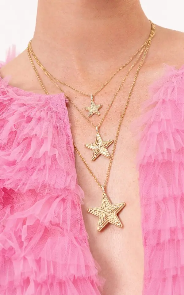 SIG WARD Medium Star Power Diamond Necklace