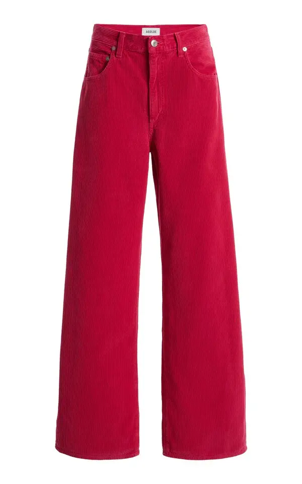 AGOLDE Low Curve Corduroy Jeans