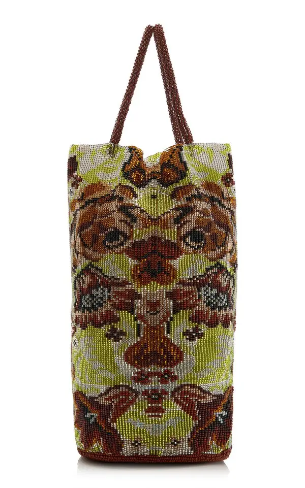 PURA UTZ Lucia Beaded Pouch