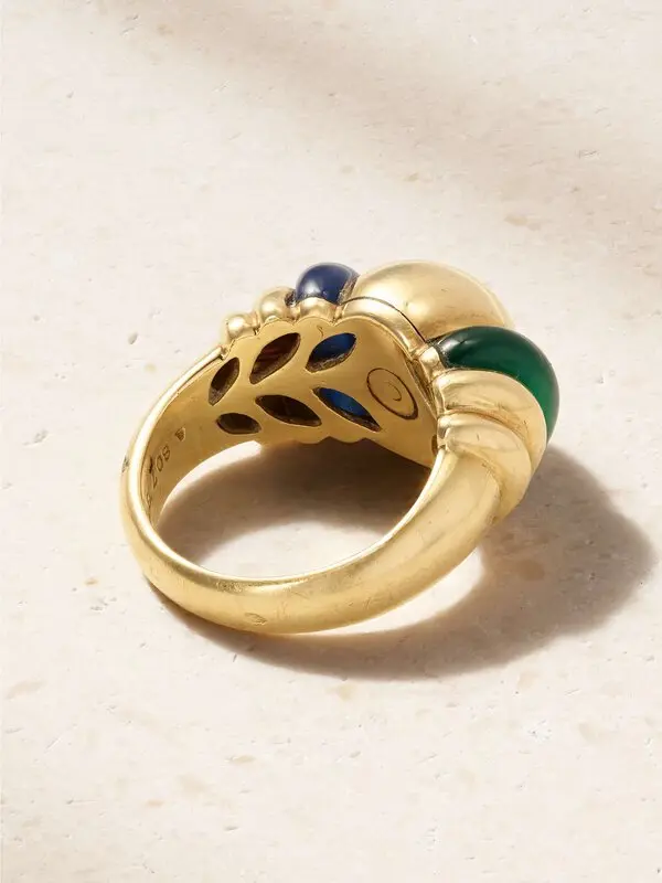 STEPHANIE WINDSOR Boucheron Vintage 1970s Enamel Ring
