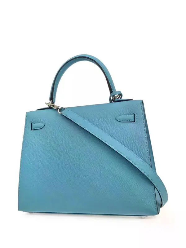 Hermès 2019 25 Kelly Sellier Tote Bag - Blue