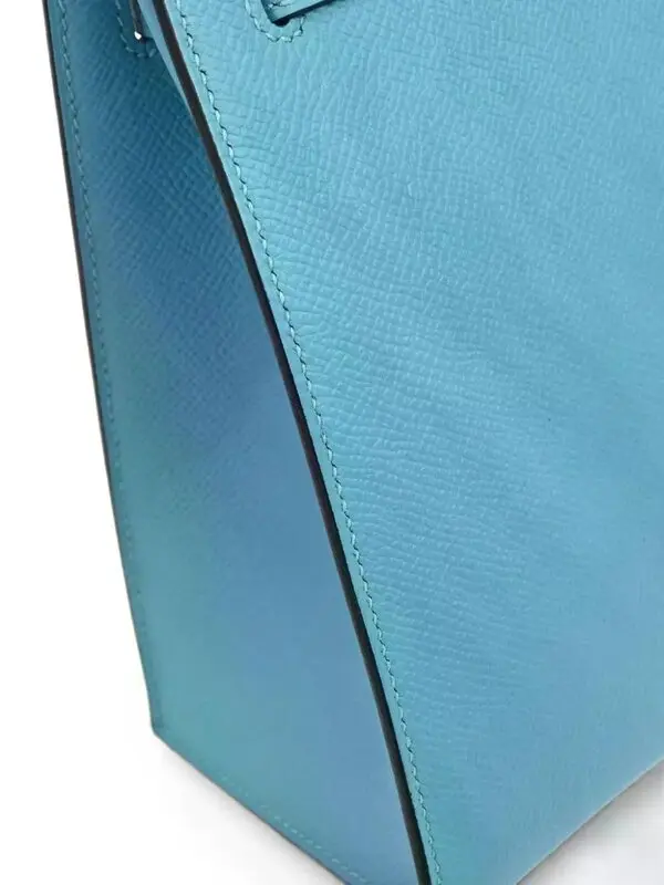 Hermès 2019 25 Kelly Sellier Tote Bag - Blue