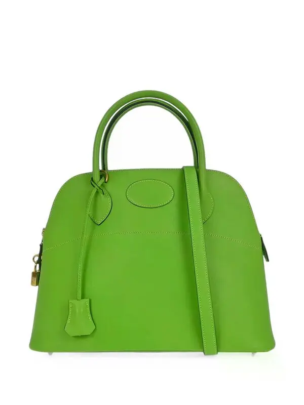 Hermès 31 Gulliver Bolide Two-way Handbag - Green