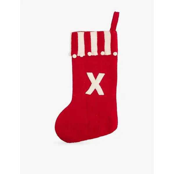 SELFRIDGES Alphabet Letter Christmas Stocking - H