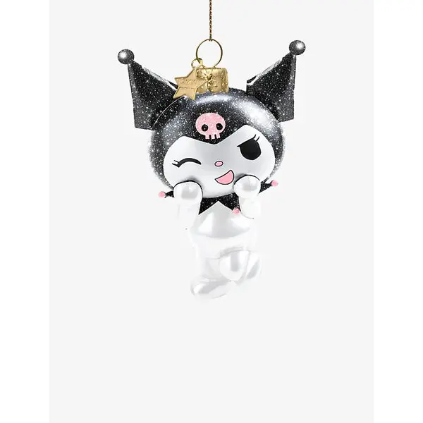 SELFRIDGES EDIT Hello Kitty Kuromi Glass Christmas Decoration