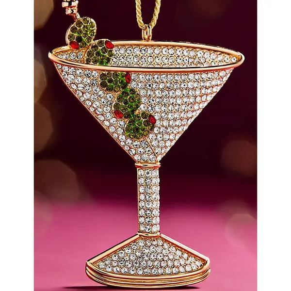 SELFRIDGES EDIT Martini Christmas Decoration