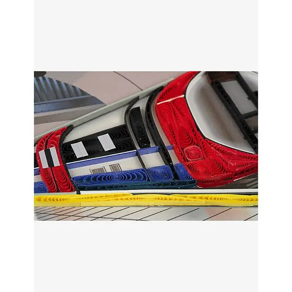 SELFRIDGES EDIT London Tube Quill Christmas Card