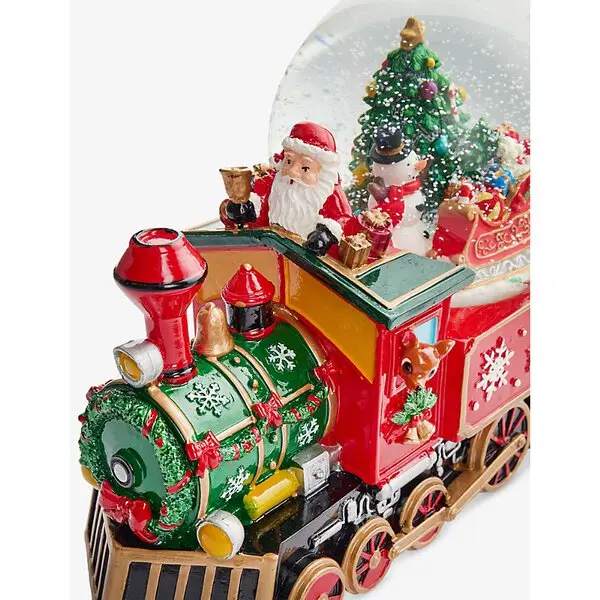 SELFRIDGES EDIT Christmas Train Snow Globe